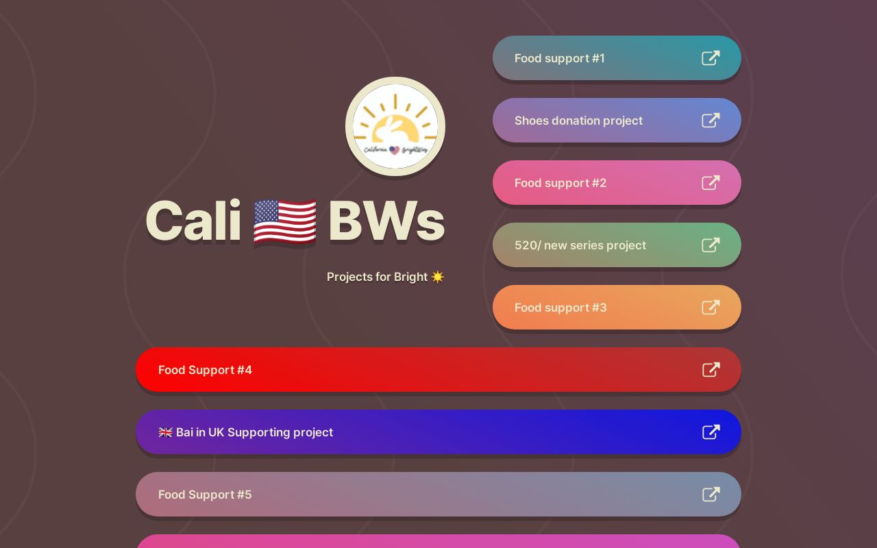 Cali 🇺🇸 BWs - Bright
